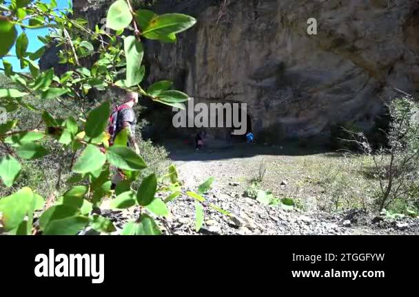 Tourist in a cave at uluru or ayers rock Stock Videos & Footage - HD ...