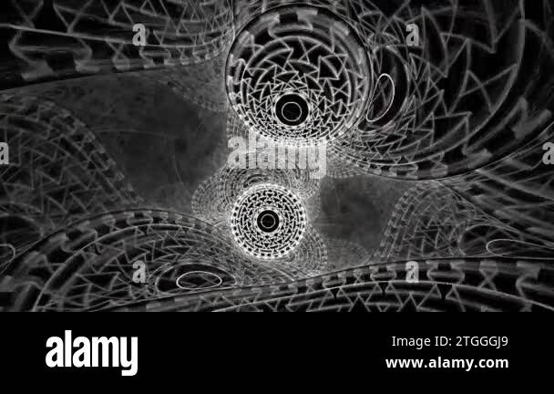 Abstract holographic gradient rainbow animation. Visual illusions ...