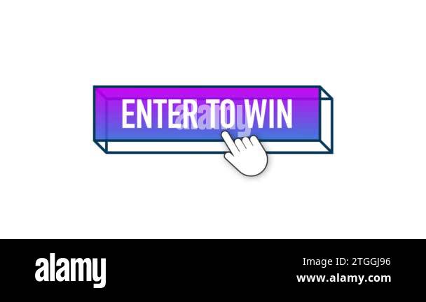 3d enter win button Stock Videos & Footage - HD and 4K Video Clips - Alamy