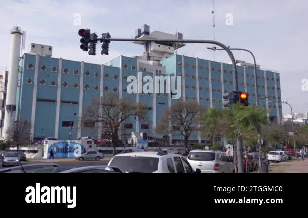 The Naval Hospital (Spanish: Hospital Naval), facing Parque Centenario, one of the best-known ...