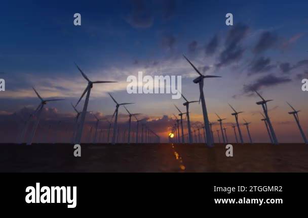 Offshore wind power plant Stock Videos & Footage - HD and 4K Video ...