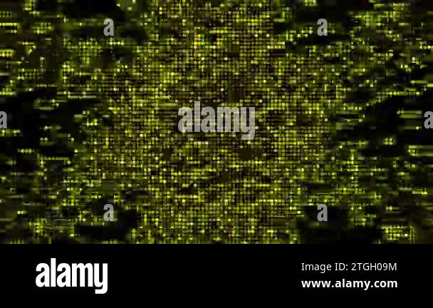 Abstract particles pixel movement in random direction, 8 bit retro art ...