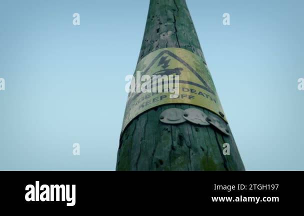 Pylon warning sign Stock Videos & Footage - HD and 4K Video Clips - Alamy