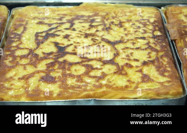 Turkish Traditional food. Delicious Turkish food; Tray pastry; (Turkish ...