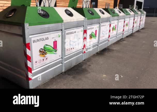 Recycling containers Stock Videos & Footage - HD and 4K Video Clips - Alamy