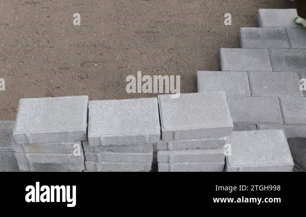 Concrete paving blocks Stock Videos & Footage - HD and 4K Video Clips ...
