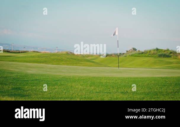 Golf course flag blue sky Stock Videos & Footage - HD and 4K Video ...