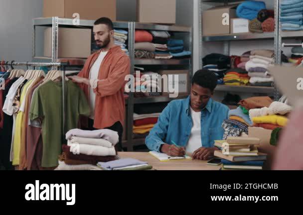 People donating clothes together Stock Videos & Footage - HD and 4K ...
