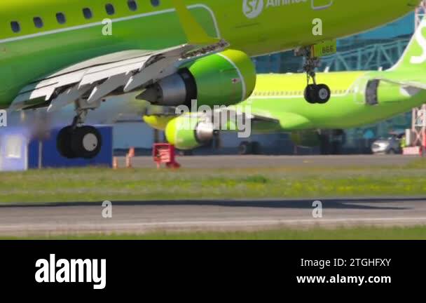 NOVOSIBIRSK, RUSSIAN FEDERATION - JUNY 12, 2022: Embraer E170SU, RA ...