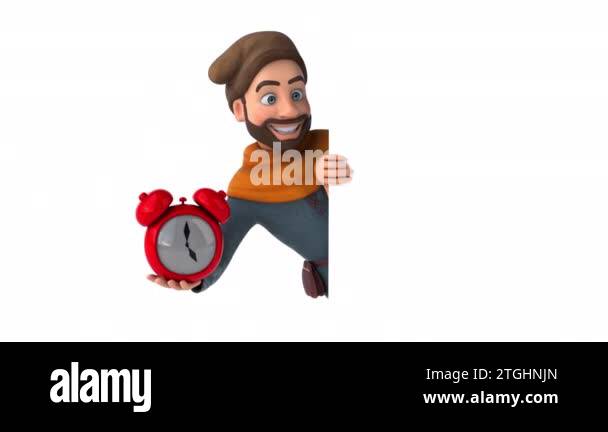 3d man clock Stock Videos & Footage - HD and 4K Video Clips - Alamy