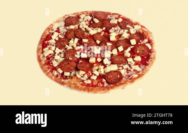 Pepperoni cutout Stock Videos & Footage - HD and 4K Video Clips - Alamy