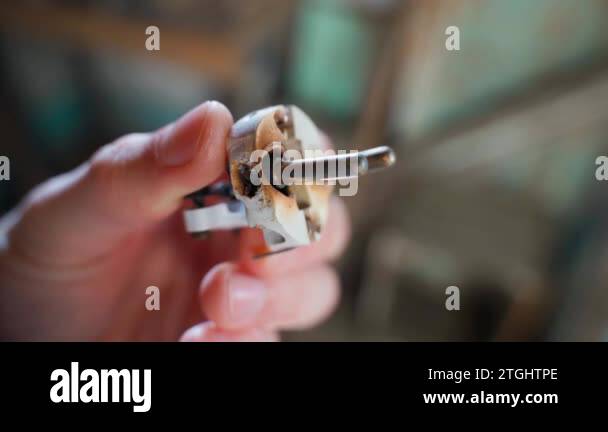 Burnt electrical appliance plug Stock Videos & Footage - HD and 4K ...