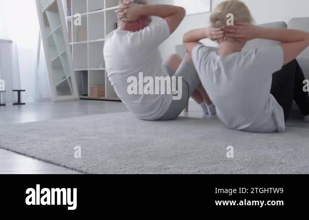 Fitness couple doing abs Stock Videos & Footage - HD and 4K Video Clips ...