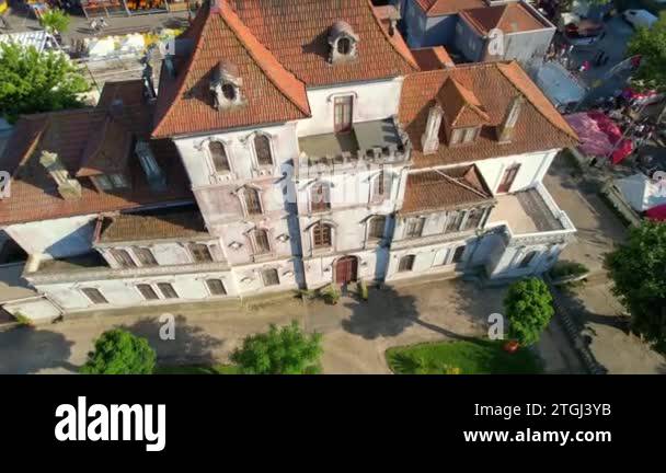 Beautiful Aerial view of the typical Portuguese ancient Brotherhood of ...