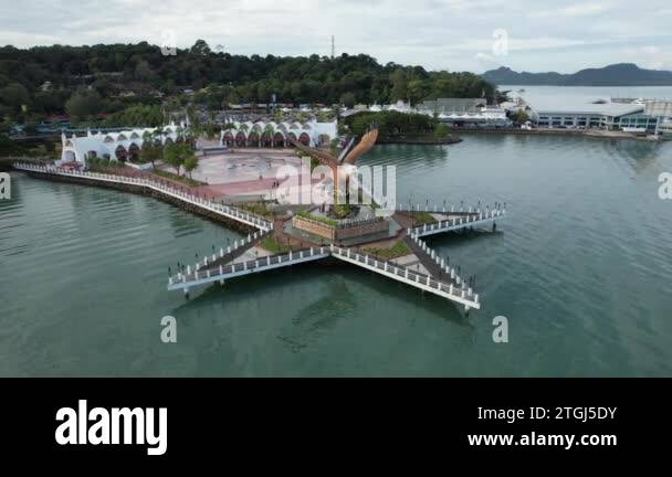 The Landmarks, Beaches and Tourist Attractions of Langkawi Stock Video ...
