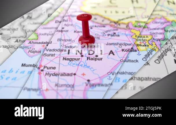 Compass on india map Stock Videos & Footage - HD and 4K Video Clips - Alamy
