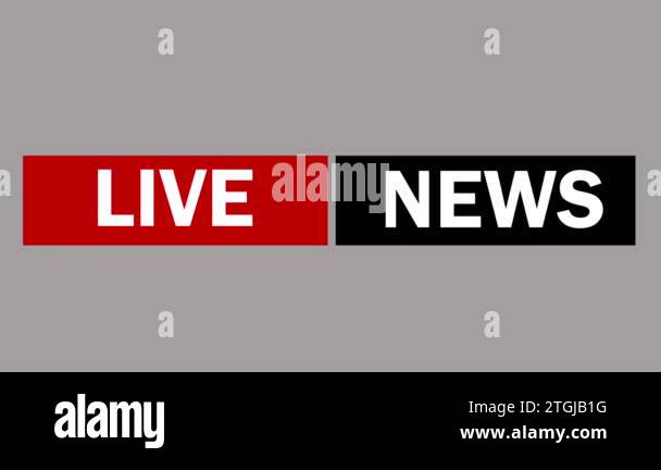 News channel intro template in high resolution. Video intro, lower ...