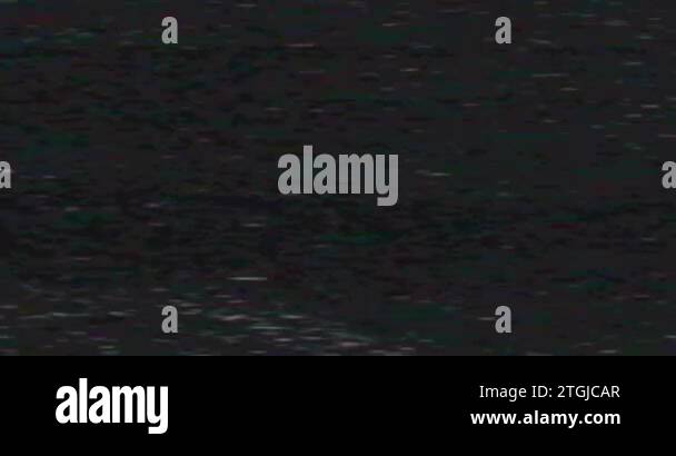 Analog distortion. Retro glitch. Old TV bad signal. Transition effect ...