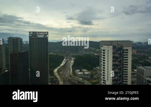 Kuala Lumpur, Malaysia - May 6, 2022 - Timelapse footage of Dash ...