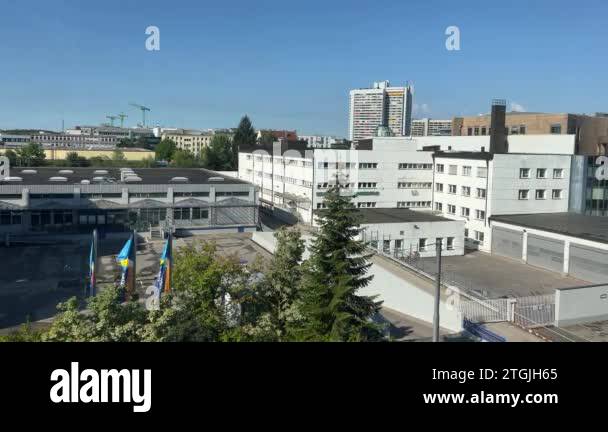 Buildings with high commercial buildings Stock Videos & Footage - HD ...