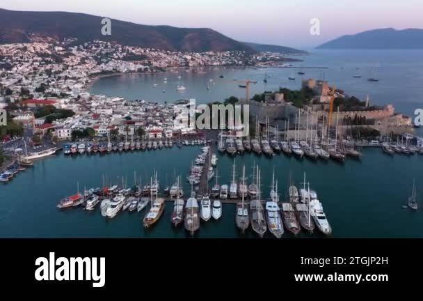 Turkey bodrum harbour st Stock Videos & Footage - HD and 4K Video Clips ...