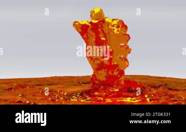 Honey Monster Dancing, House Dancing, isolated, 3d render, loop ...