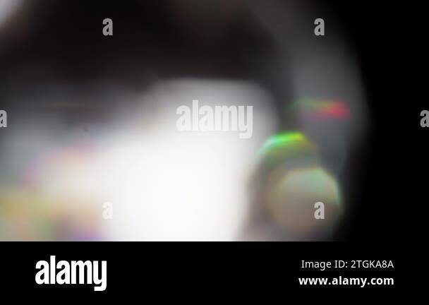 Reflections and colors from an object that shines the light of the sun ...