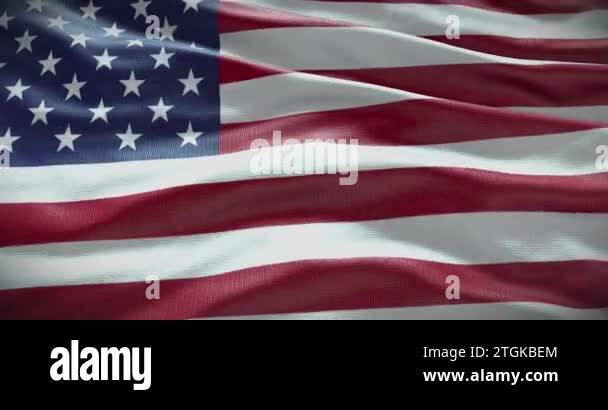 USA national flag waving background, 4k backdrop animation Stock Video ...
