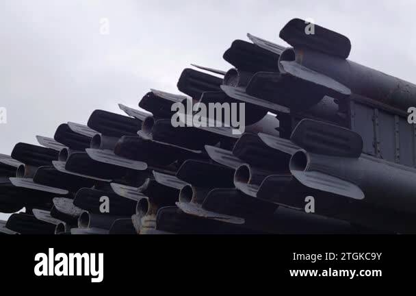 Fighting vehicle of the Soviet rocket artillery BM-13, Katyusha ...