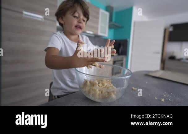 Messy kid cooking Stock Videos & Footage - HD and 4K Video Clips - Alamy