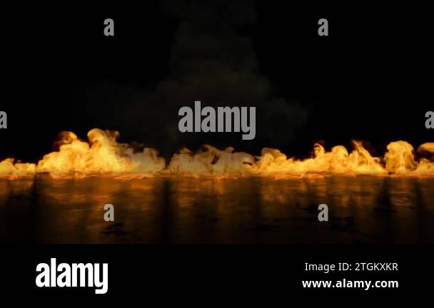 Dark Figure with Sword in Reflective Blaze 4K features a dark figure ...