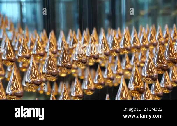 Singapore city, Singapore - february 29, 2020 : Kinetic rain sculpture ...