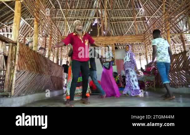Zanzibar, Tanzania - november 07, 2019 : Traditional African dances ...