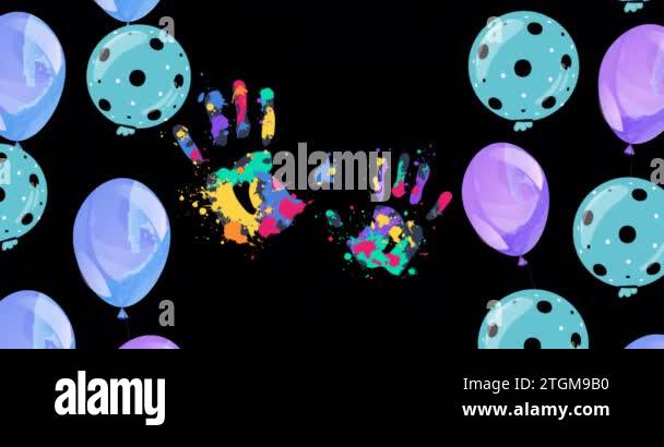 Childrens handprints Stock Videos & Footage - HD and 4K Video Clips - Alamy