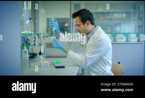 young and charming doctor accomplishes some routine medical procedures ...