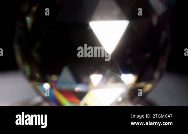 Reflections and colors from an object that shines the light of the sun ...