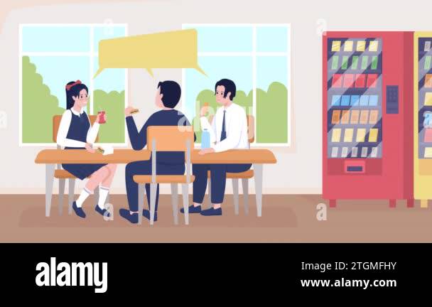 Break time cartoon illustration on Stock Videos & Footage - HD and 4K ...