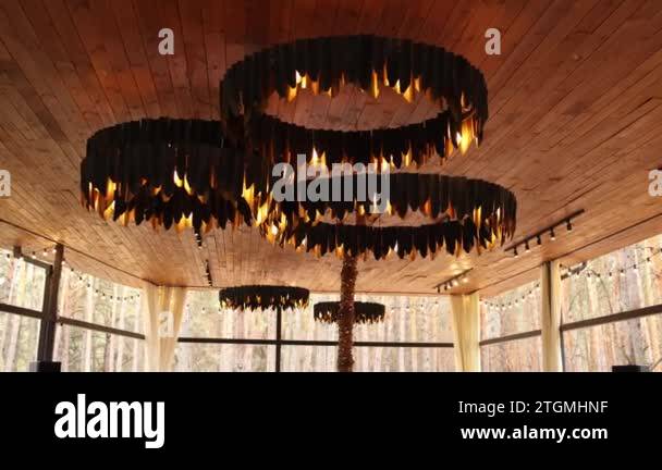 Wooden round ceiling Stock Videos & Footage - HD and 4K Video Clips - Alamy