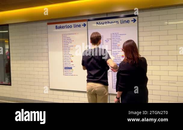 Bakerloo line underground station Stock Videos & Footage - HD and 4K ...
