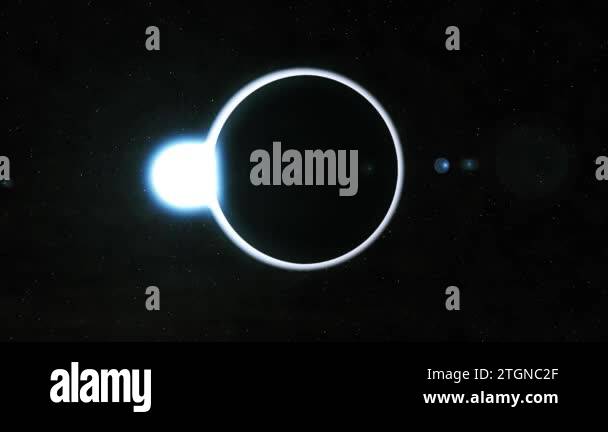 A solar eclipse time-lapse video created using aftereffects. The solar ...