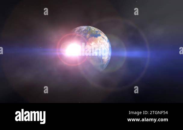 NEW NORMAL Cinematic Trailer Title Loop. 4K 3D render seamless loop ...