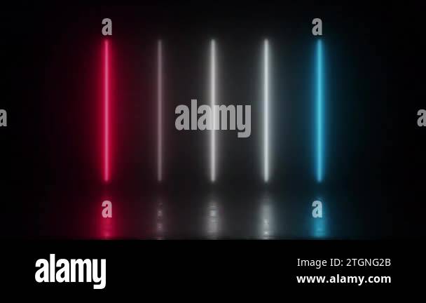 Concept 172-N1 Animated abstract neon light with led light effect ...