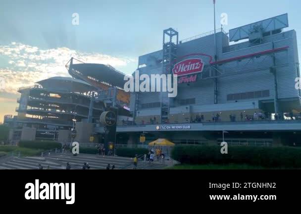 Exterior of Heinz Field football stadium in Pittsburgh, Pennsylvania ...