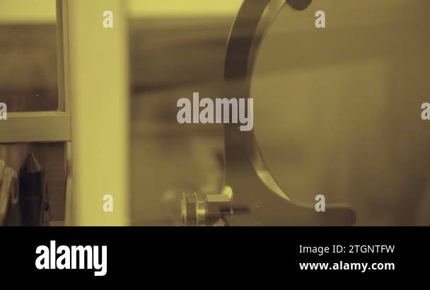 Silicon wafer production in a semiconductor manufacturing facility ...