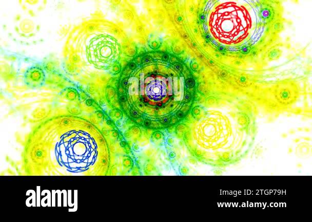 Visual illusions, moving waves. Psychedelic abstraction for hypnosis ...