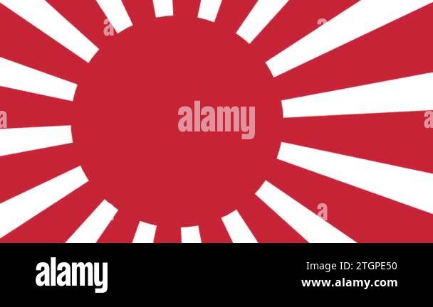 Imperial Japanese Navy Flag, Rising Sun Flag, Empire of Japan Flag with ...