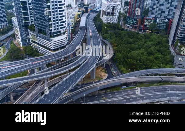 Kuala Lumpur, Malaysia - Dec 3, 2022 - Timelapse footage of Dash ...