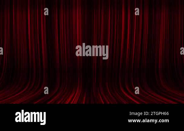 Loop motion graphics red gradient line geometric shapes metro light ...