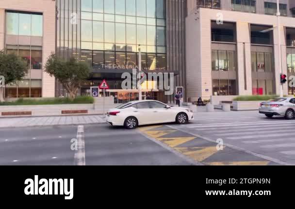 Luxury landmark shopping mall cafe atrium Stock Videos & Footage - HD ...