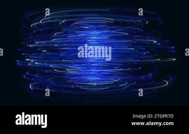 Abstract Circular Vortex Background/ 4k animation of an abstract slow ...